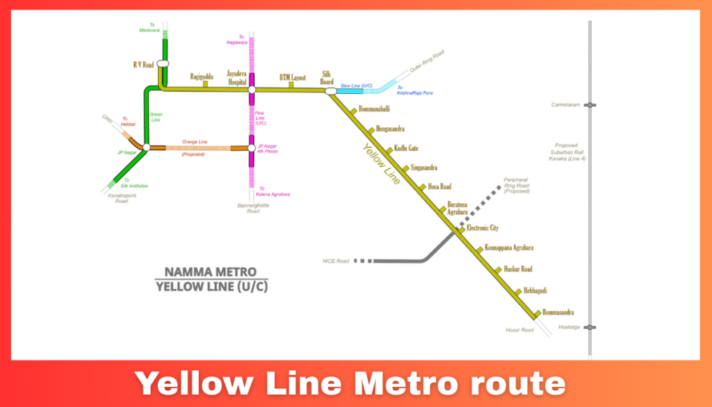 Namma Metro Yellow Line to Open in June 2025 with Limited Stops and ...